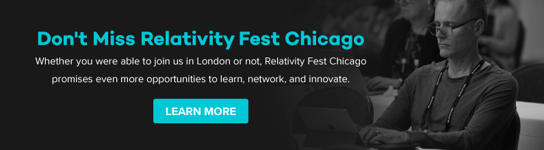 Reliving the Relativity Fest London 2019 Keynote | Relativity Blog