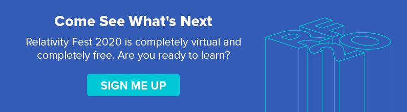 Relativity Fest 2020 Goes Virtual | Relativity Blog