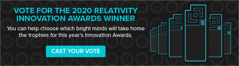 Innovation Awards 2020: Vote for our Individual Winners | Relativity Blog